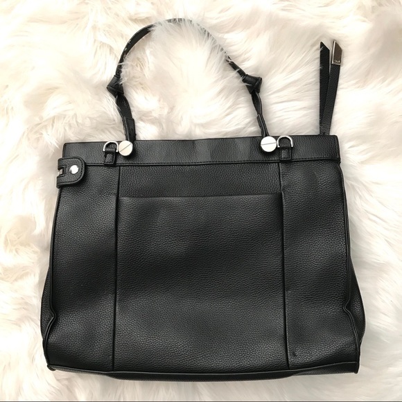 Foley + Corinna | Bags | Foley Corinna Black Leather Dione Satchel Bag ...